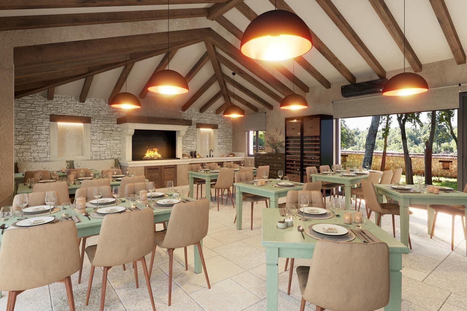 Mobilne kućice, glamping šatori i parcele - Kamp Banki, Istra